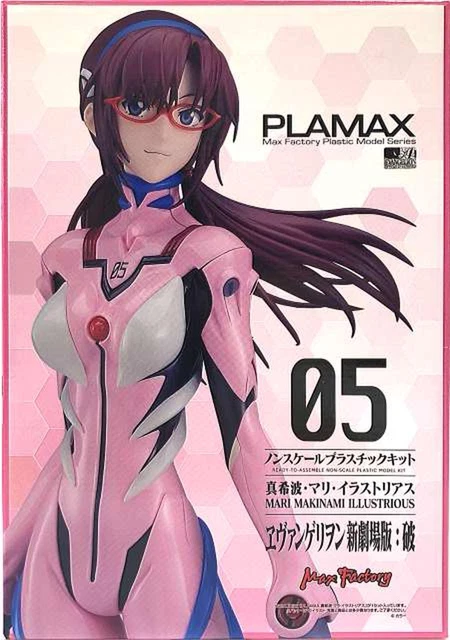 MAX FACTORY EVANGELIONTHEATRICAL Edition Plamax Mari Makinami ...