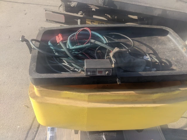 SNOWEX VEE PRO 6000 On Trailer - Grit/Salt Spreader £397.18 - PicClick UK