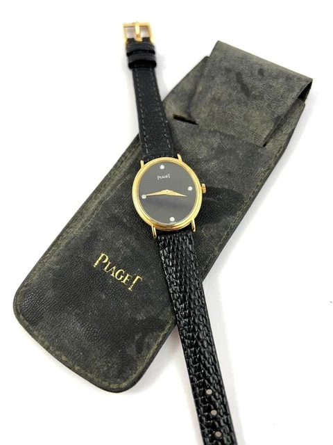 PIAGET 9822 18CT Yellow Gold Manual Winding Watch $4,999.00 - PicClick AU