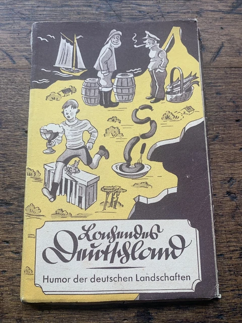 VINTAGE WW1 WW2 Lachendes Deutschland Laughing German Humour Book $24. ...