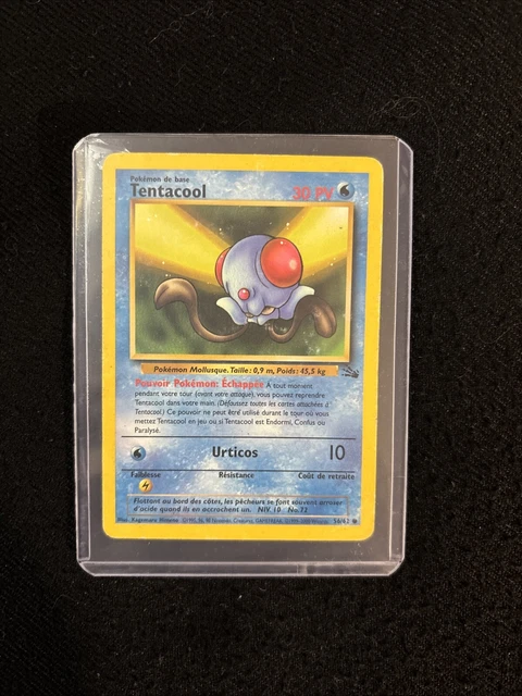 CARTE POKÉMON TENTACOOL 56/62 - Set De Base Wizards Edition 2 (1999 ...