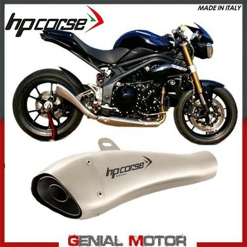 POT D'ECHAPPEMENT HP Corse Hydroform Satin Triumph Speed Triple 2014 14 ...