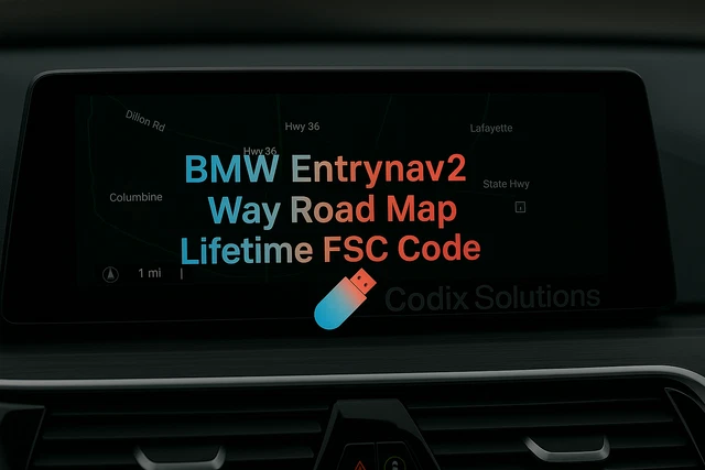 BMW & MINI Road Map Israel 2025 EntryNav2 Way Map Update + OEM FSC Code ...