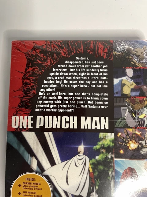 MANGA ONE PUNCH Man DVD Complete Series (2017) Manga cert 15 3 disc New ...