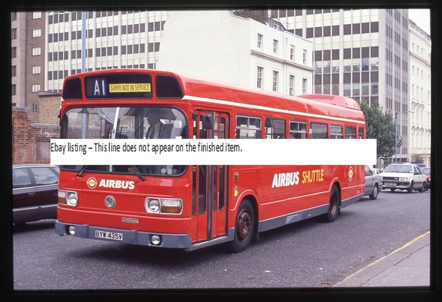 LONDON TRANSPORT BUS Colour Photograph Leyland National LS 435 BYW 435V ...