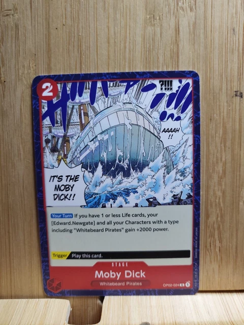 ONE PIECE 🏆ANIME - MOBY DICK - Bandai🏆Trading Card $3.00 - PicClick AU