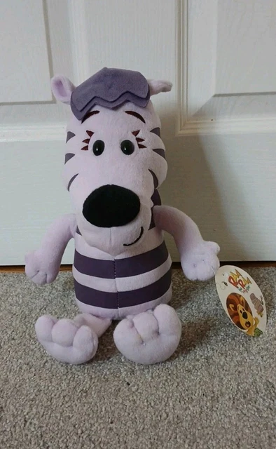 RAA RAA THE noisy lion bbc cbeebies zebbie zebby retired plush new with ...