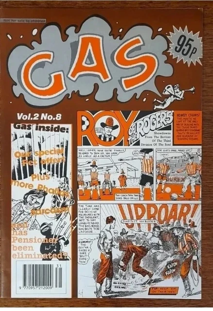 GAS COMIC VOL. TWO Issue #8 : VGC! 💥Many More GREAT Gas Comics Listed ...