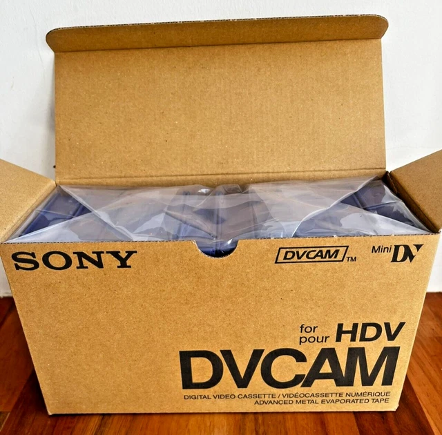 SONY DVCAM 32 min Tape x10 Boxed £24.99 - PicClick UK