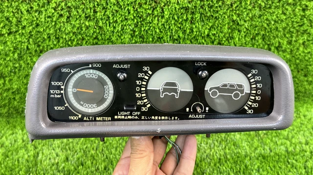 TOYOTA 4RUNNER, HILUX, 4WD 1988-1994 LN130 Tilt Altimeter Gauge OEM JDM ...