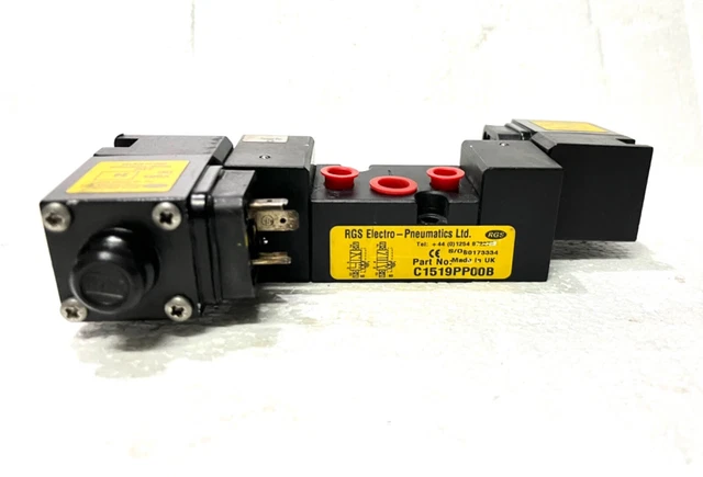 RGS ELECTRO PNEUMATIC C1519PP00B Solenoid Valve £153.98 - PicClick UK