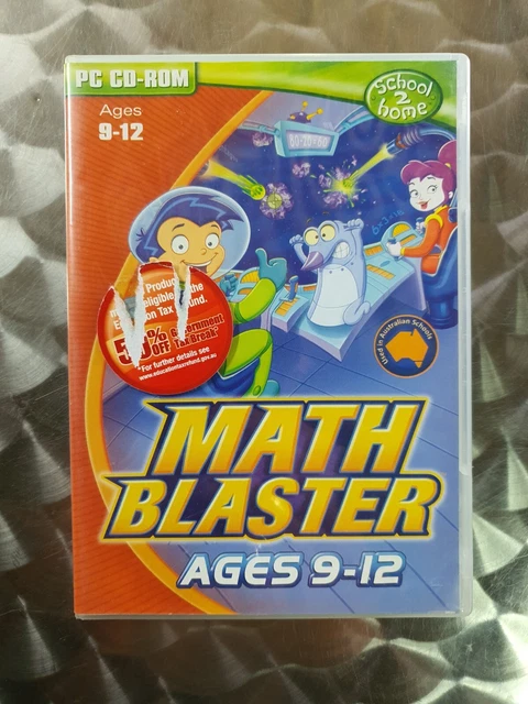 MATH BLASTER AGES 9-12 - 2006 Kids Educational PC CD-ROM - Free AUS ...