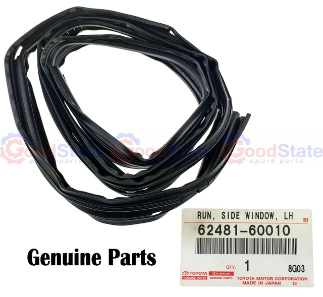GENUINE TOYOTA LANDCRUISER GRJ78 FZJ78 FZJ75 Rear LH Window Run ...