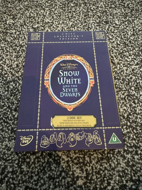SNOW WHITE AND The Seven Dwarfs 2 Disc DVD Collectors Edition DVD Box ...