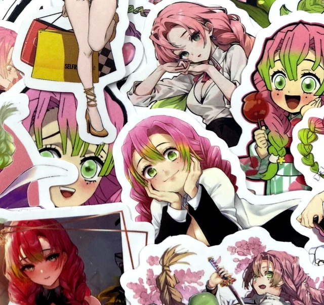 50PC DEMON SLAYER: Kimetsu no Yaiba Mitsuri Kanroji Laptop Notebook ...