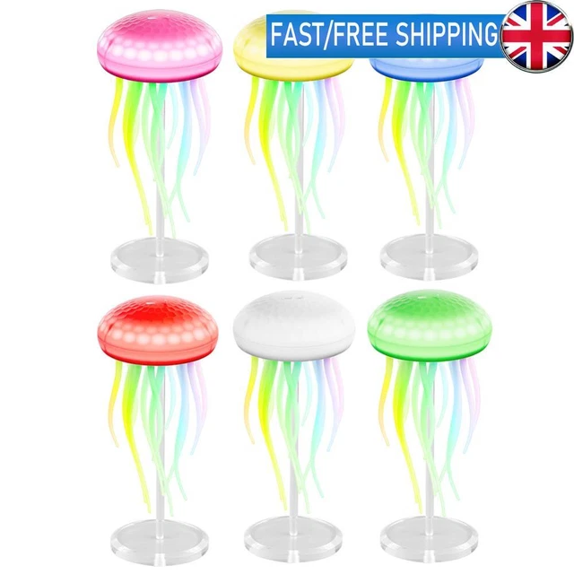 LED JELLYFISH LAMP with Dancing Legs Jellyfish Light for Holiday ...