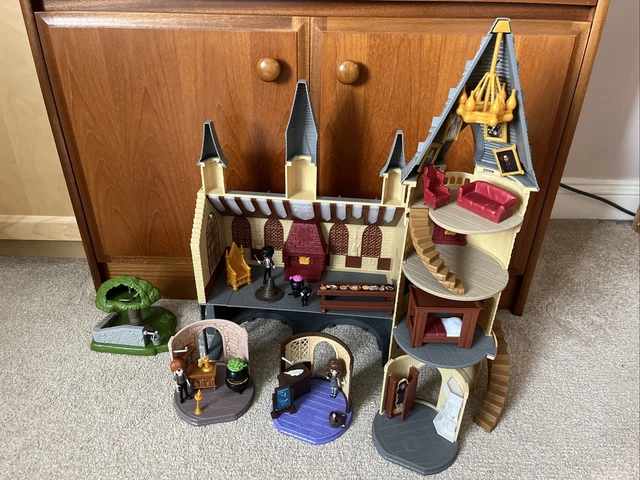 HARRY POTTER HOGWARTS Castle Wizarding World Magical Minis bundle ...