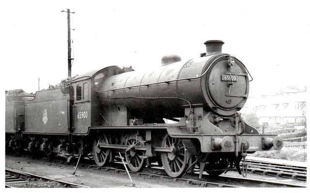EX LNER CLASS J38 0-6-0 No 5900 at DUNFERLINE MPD 12/8/56 R/PHOTO £1.99 ...