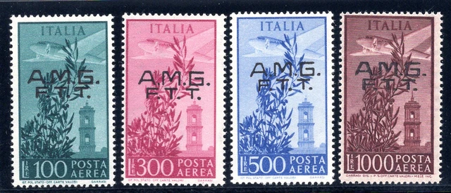 TRIESTE A - Airmail Capitol 2 Line Overprint $404.25 - PicClick AU