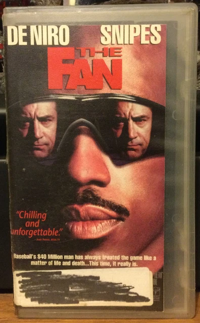 VINTAGE 1996 THE Fan VHS Robert De Niro & Wesley Snipes ! Testé ...