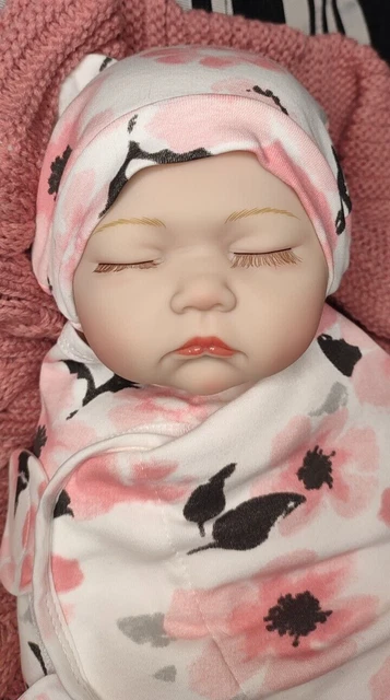 REBORN BABY DOLL 19" Inch Realistic Newborn Baby Girl Reborn Lifelike ...