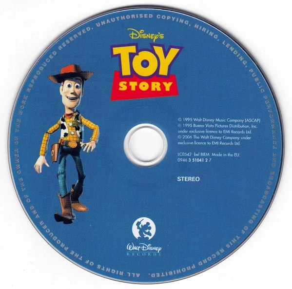RANDY NEWMAN TOY Story (An Original Walt Disney Records Soundtrack ...