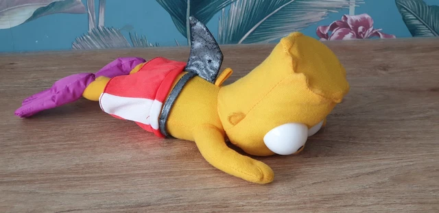 THE SIMPSONS SWIMMING Bart Plush With Shark Fin £5.43 - PicClick UK