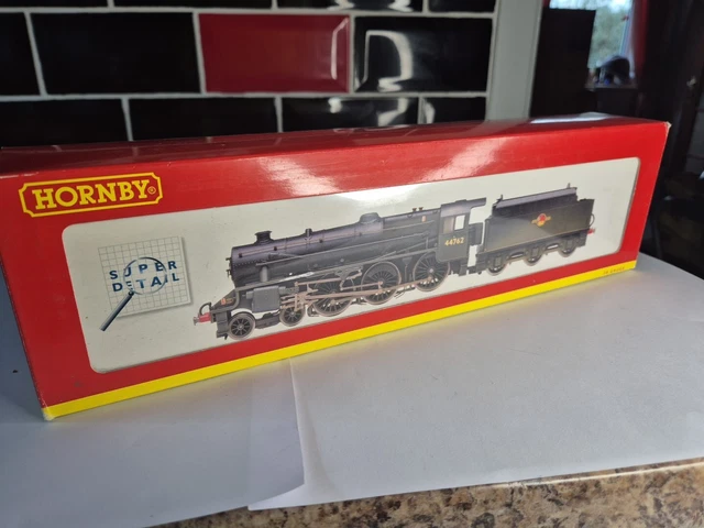 HORNBY R2360 BR 4-6-0 Class 5MT Loco 44762 Weathered BR Black SEE NOTES ...