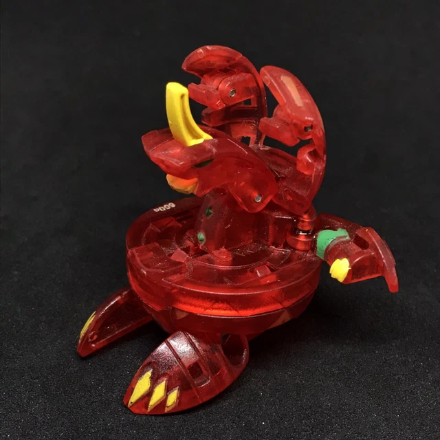 BAKUGAN ALPHA HYDRANOID Pyrus red translucent b2 battle brawlers EUR 80 ...