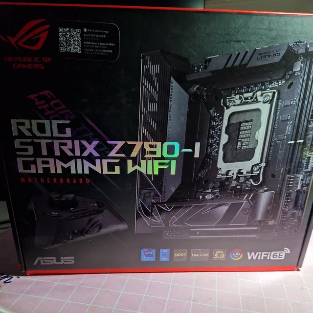 ASUS ROG STRIX Z790-I GAMING WIFI, Intel Z790, S 1700, DDR5, PCIe 5.0 ...