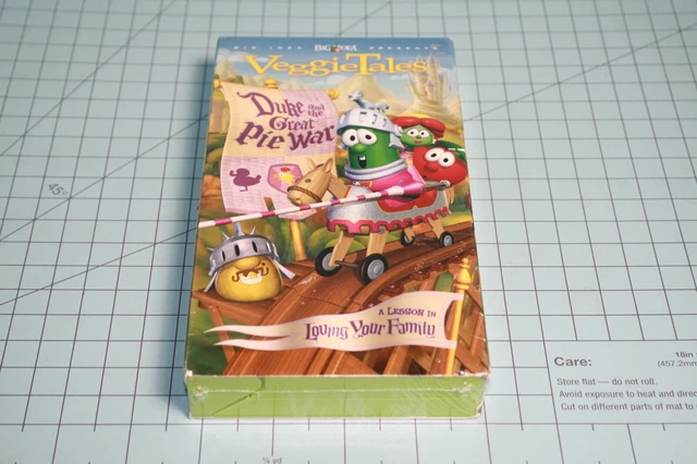 VEGGIETALES: DUKE AND the Great Pie War (VHS, 2005) Sealed New Rare ...