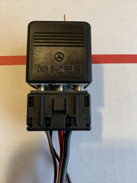 MERCEDES W201 W124 W126 Relay 40A 12V 001 542 68 19 Auxiliary ...