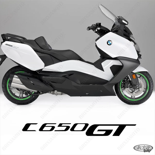 SPORT ADHESIVE PROFILES Wheel Graphics Stickers Bmw C650 Gt Green £10. ...