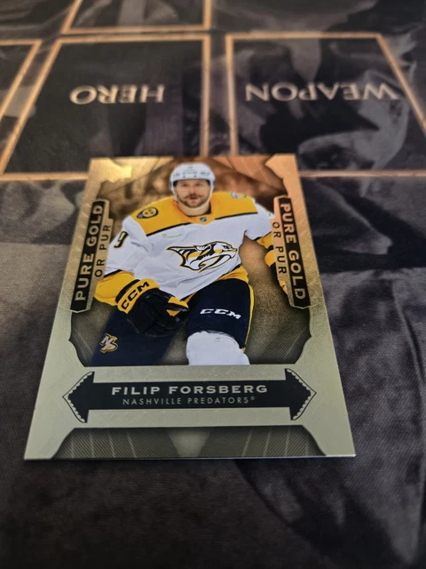 2024-2025 UD TIM hortons 10th Edition Pure Gold Filip Forsberg PG-14 ...