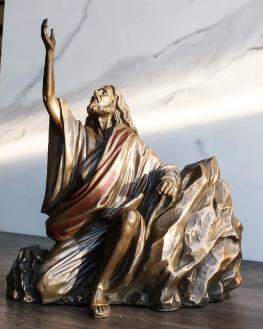 THE CRY OF Jesus Christ Garden Of Gethsemane Figurine Christian ...