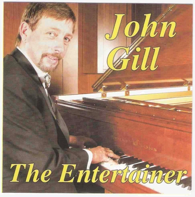 JOHN GILL THE Entertainer CD 2002 oz ragtime stride piano Joplin Mayerl ...