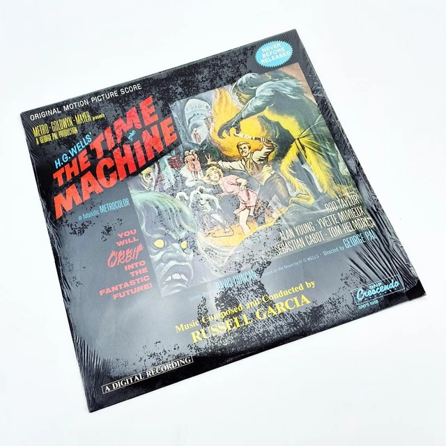 HG WELLS THE Time Machine Original Motion Picture Score LP Vinyl Record ...