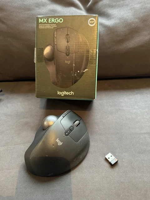 LOGITECH MX ERGO (910-005179) Wireless Trackball - Graphite £32.99 ...
