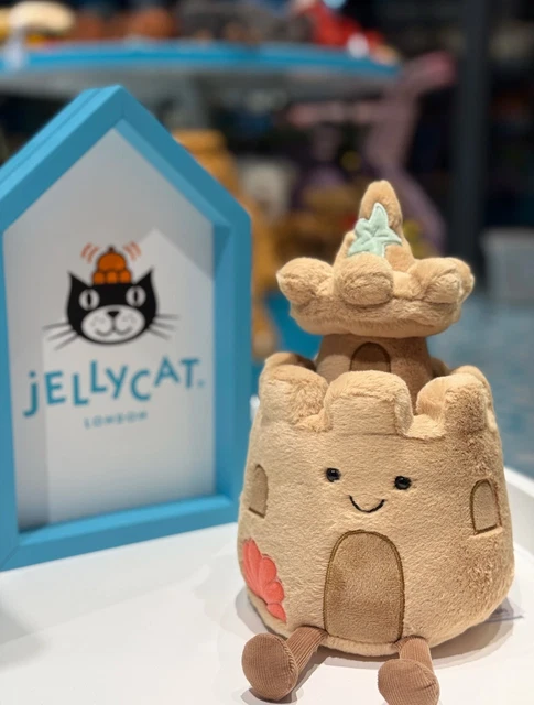 1×JELLYCAT AMUSEABLES SANDCASTLE Plush Toy -Brand New with Tags £21.47 ...