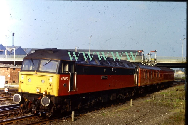 UK RAILWAYS 35MM COLOUR SLIDE (E6) 47572 LINCOLN CENTRAL 1991 £3.49 ...