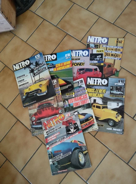 LOT DE 8 revues NITRO des années 80 avec posters EUR 20,00 - PicClick FR