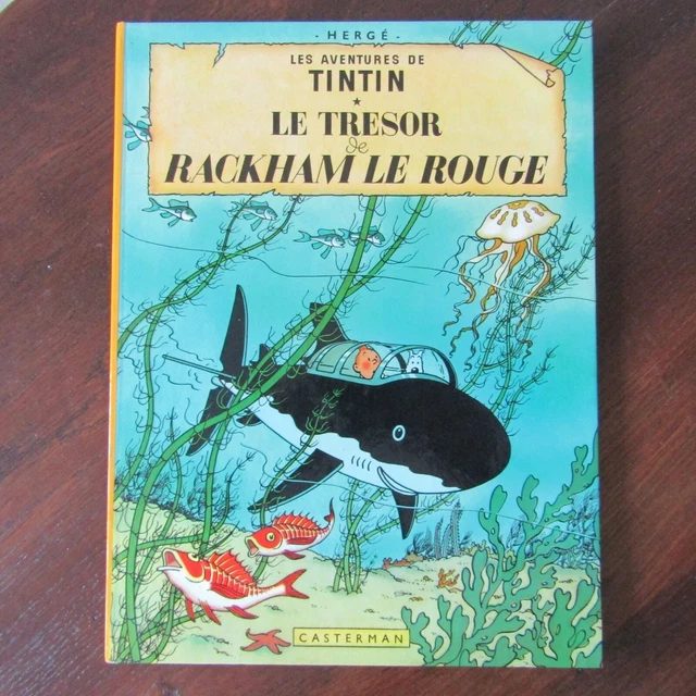 BD. TINTIN LE Trésor de Rackham le Rouge. Hergé. 1966 B35bis ? EUR 20 ...