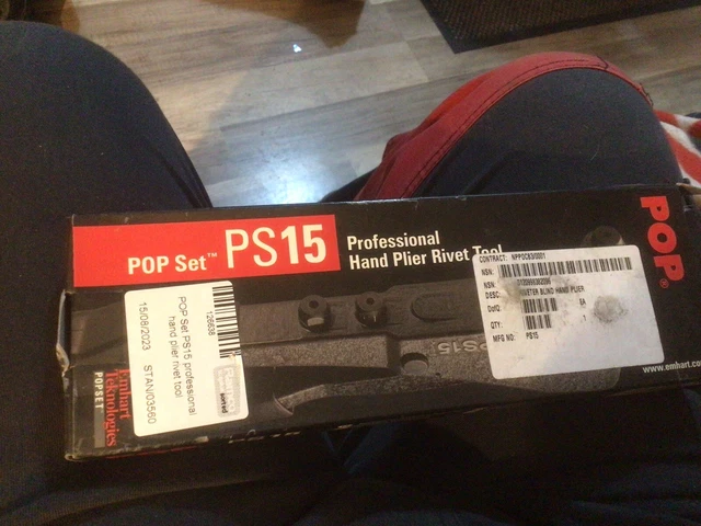 POP EMHART PS15 POPSET Prof Hand POPRIVET GUN - Brand New Unused ...
