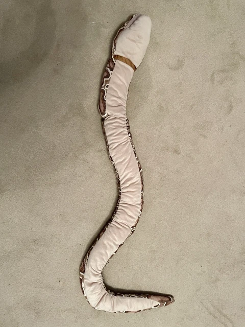 IKEA 60” SNAKE Soft Toy Plush Burmese Python Rare Collectable £8.99 ...