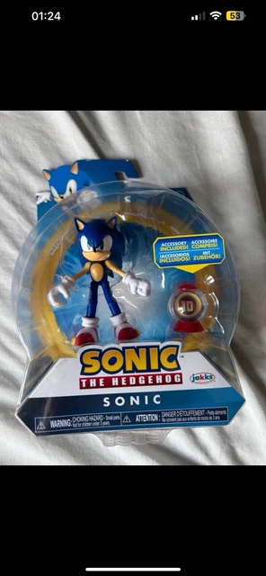 SEGA SONIC THE Hedgehog 4 Inch Articulated Posable Figure Jakks Pacific ...