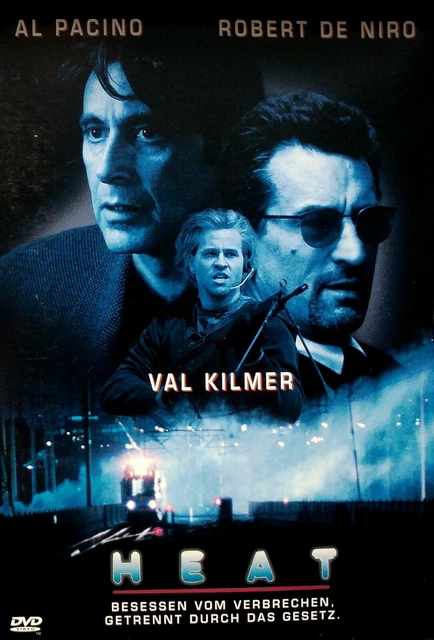HEAT ERSTAUFLAGE SNAPPER Case Al Pacino Robert De Niro Val Kilmer kult ...