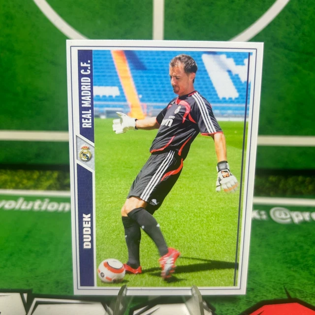 DUDEK 6 1ST Year-Real Madrid-Mundicromo Fichas Liga 2008 Card EUR 2,90 ...