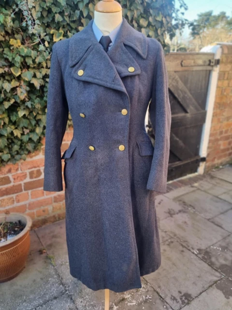 WW2 OFFICERS RCAF Royal Canadian Air Force GREATCOAT 1944 Great Coat ...
