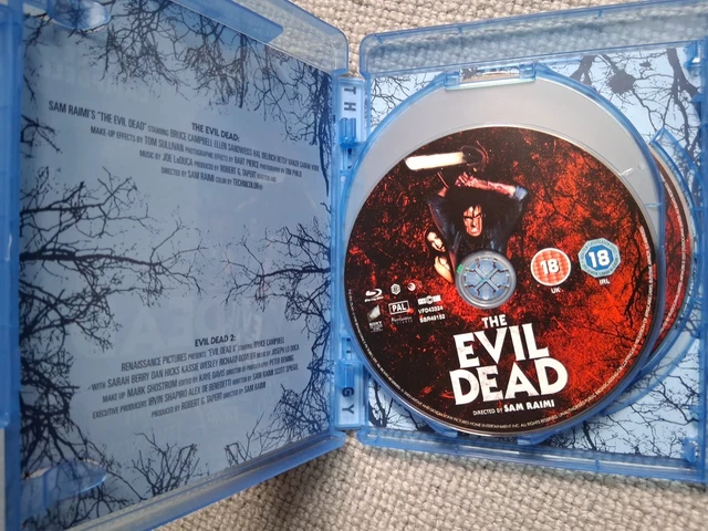 THE EVIL DEAD TRILOGY Blu-ray Evil Dead, Evil Dead 2, Army Of Darkness ...