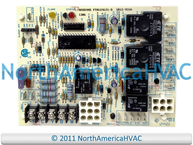 OEM INTERTHERM NORDYNE Furnace Control Circuit Board Replaces 6245640 ...